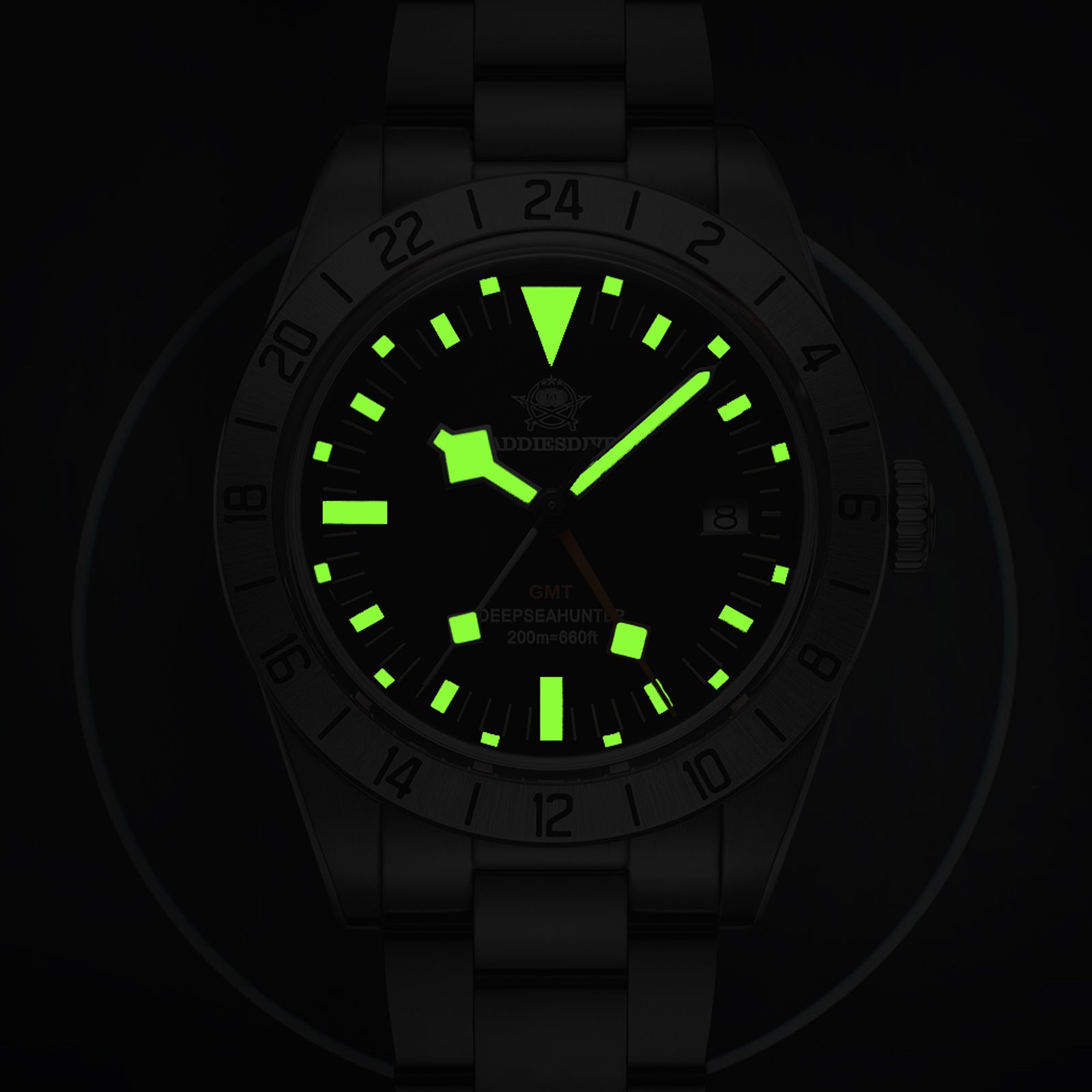 ★Flash Sale★ADDIESDIVE 39mm BB GMT Quartz Watch RONDA515 Movement（AD20 ...