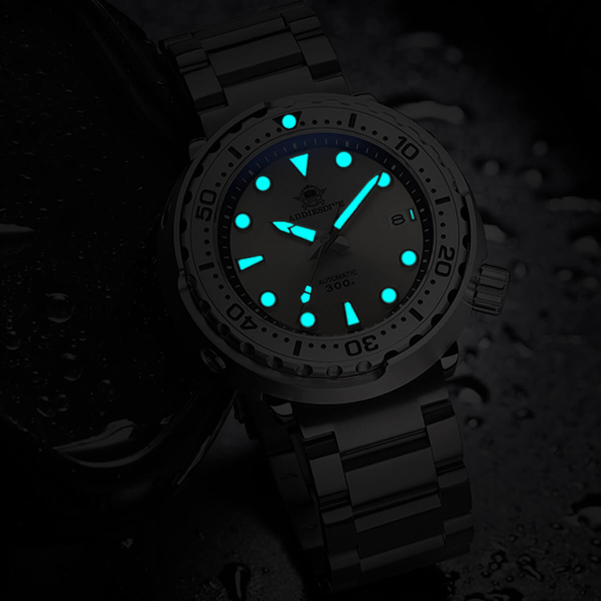 ★Flash Sale★ADDIESDIVE Emperor Tuna 300m Diver Watch （MY-H5C ...