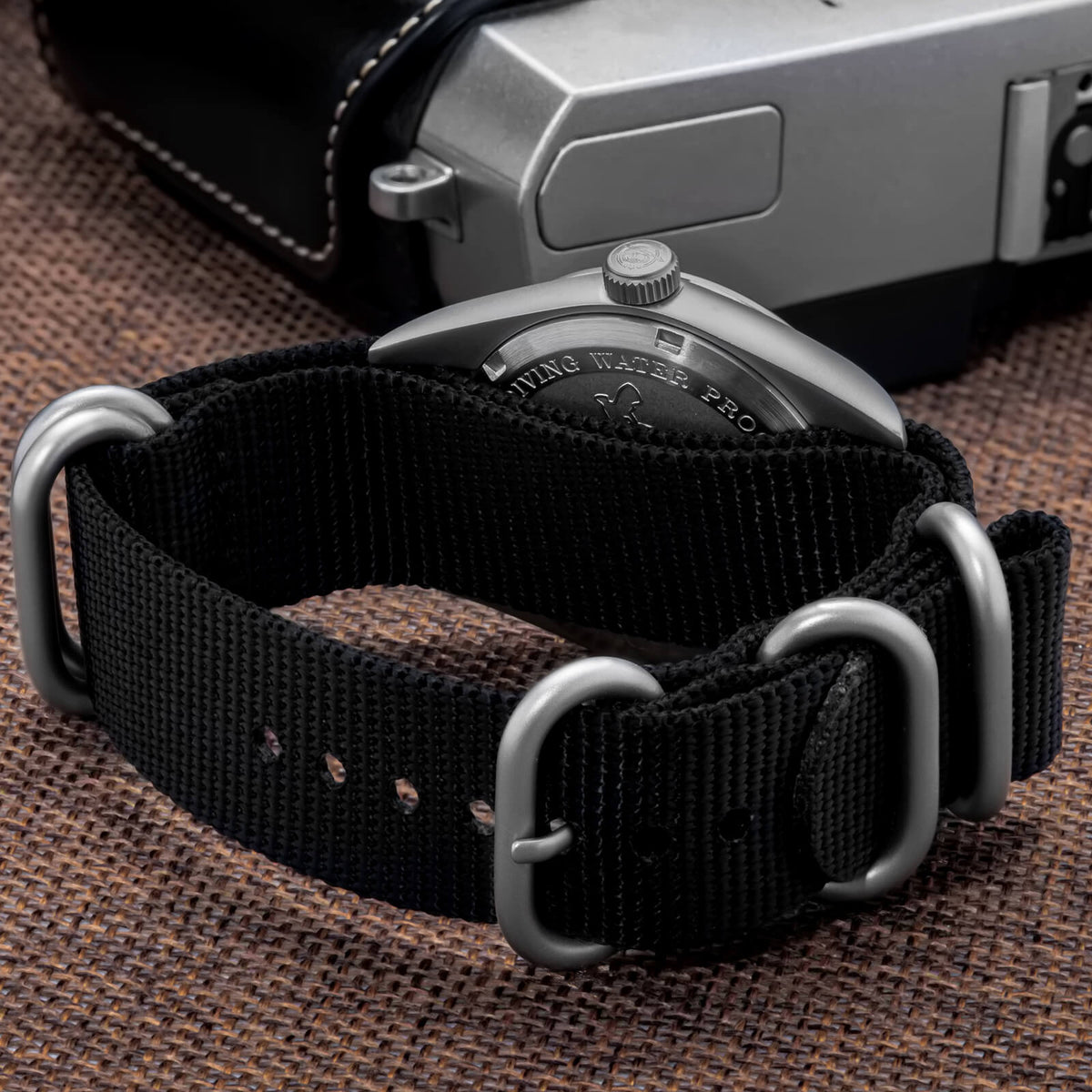 ★Summer Sale★ADDIESDIVE 36mm VH31 Retro Pilot Field Watch AD2079