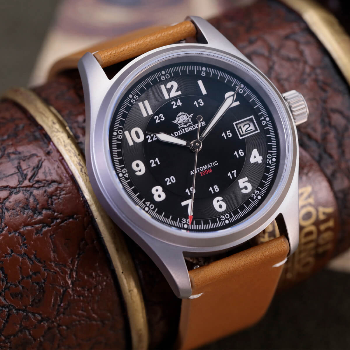 ADDIESDIVE® Men's Elegant Automatic Watch Diver 200M (AD2048 ...
