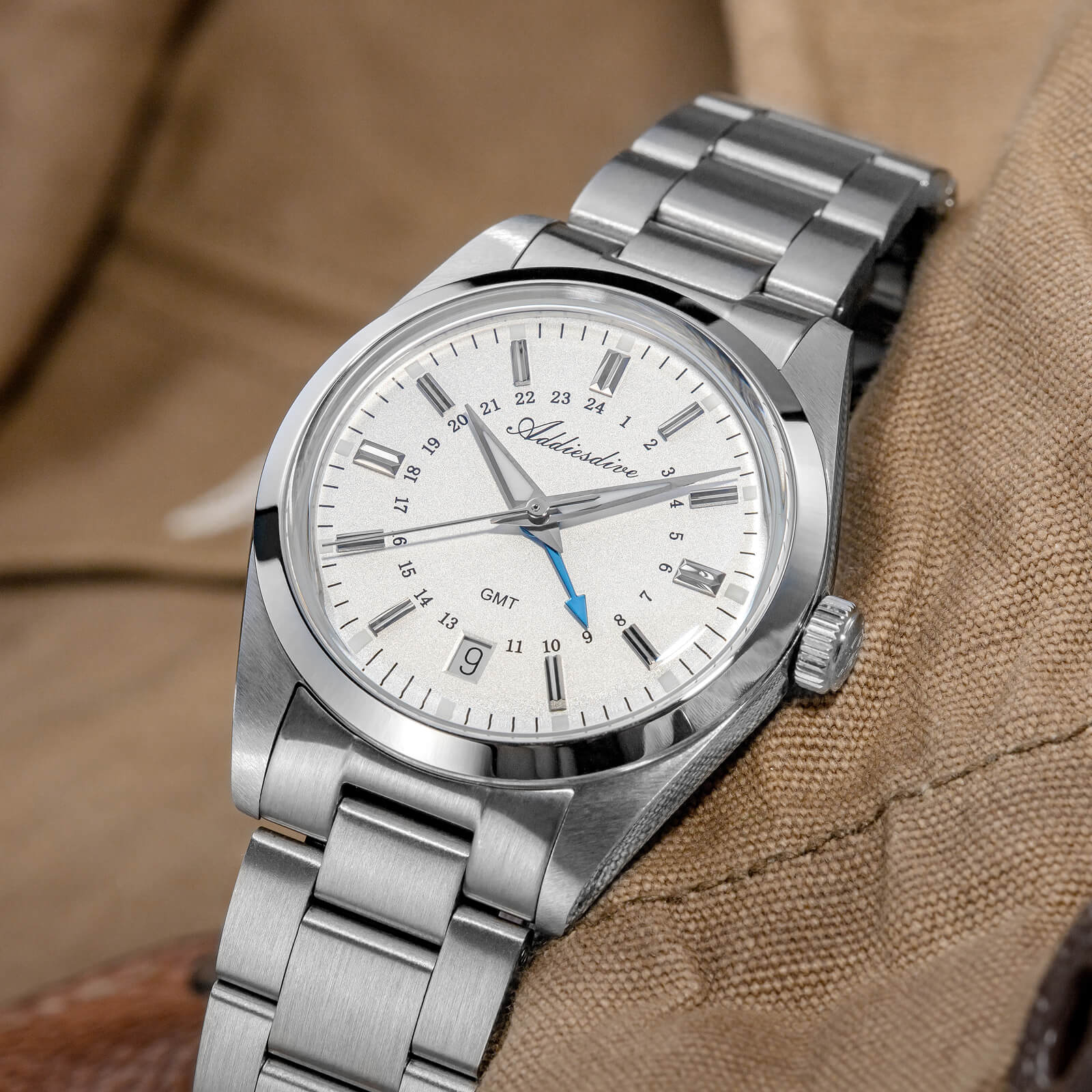 ADDIESDIVE Elegance Collection GMT Quartz Watch AD2065 – addiesdivewatches