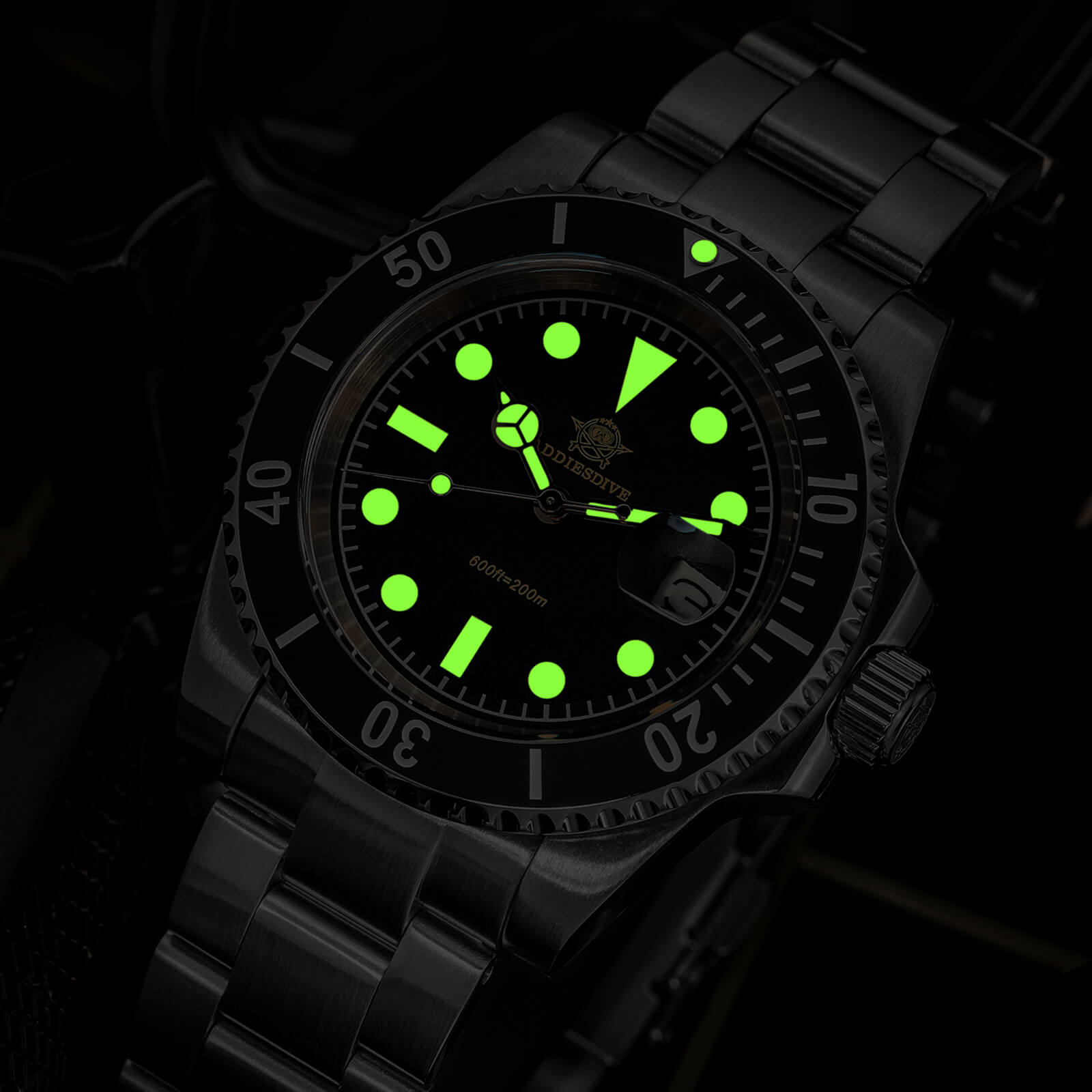 ADDIESDIVE Retro Sub Quartz Watch AD2054 – addiesdivewatches