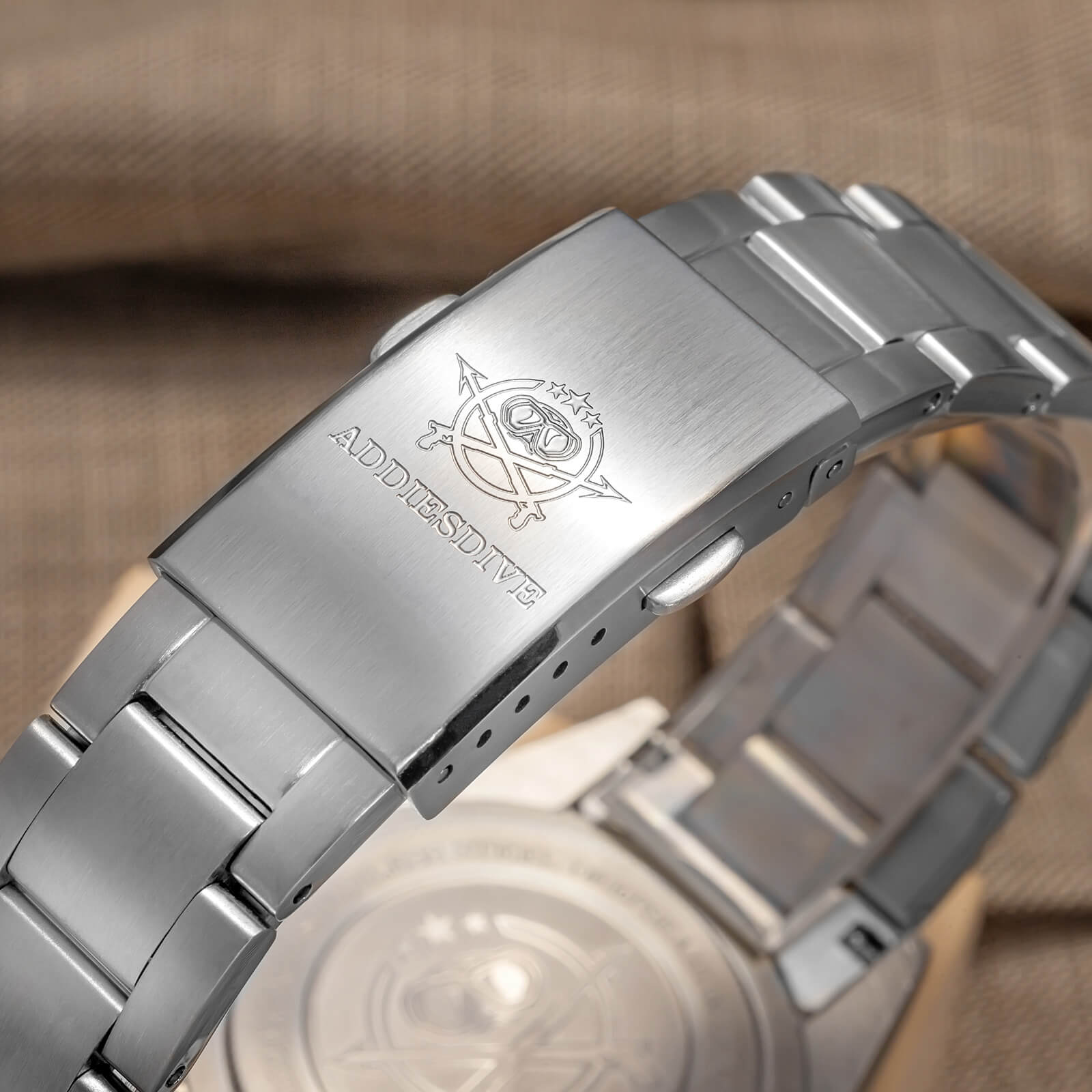 ★SuperDeals★Addiesdive 36mm Sapphire Crystal Quartz Watch AD2026 ...