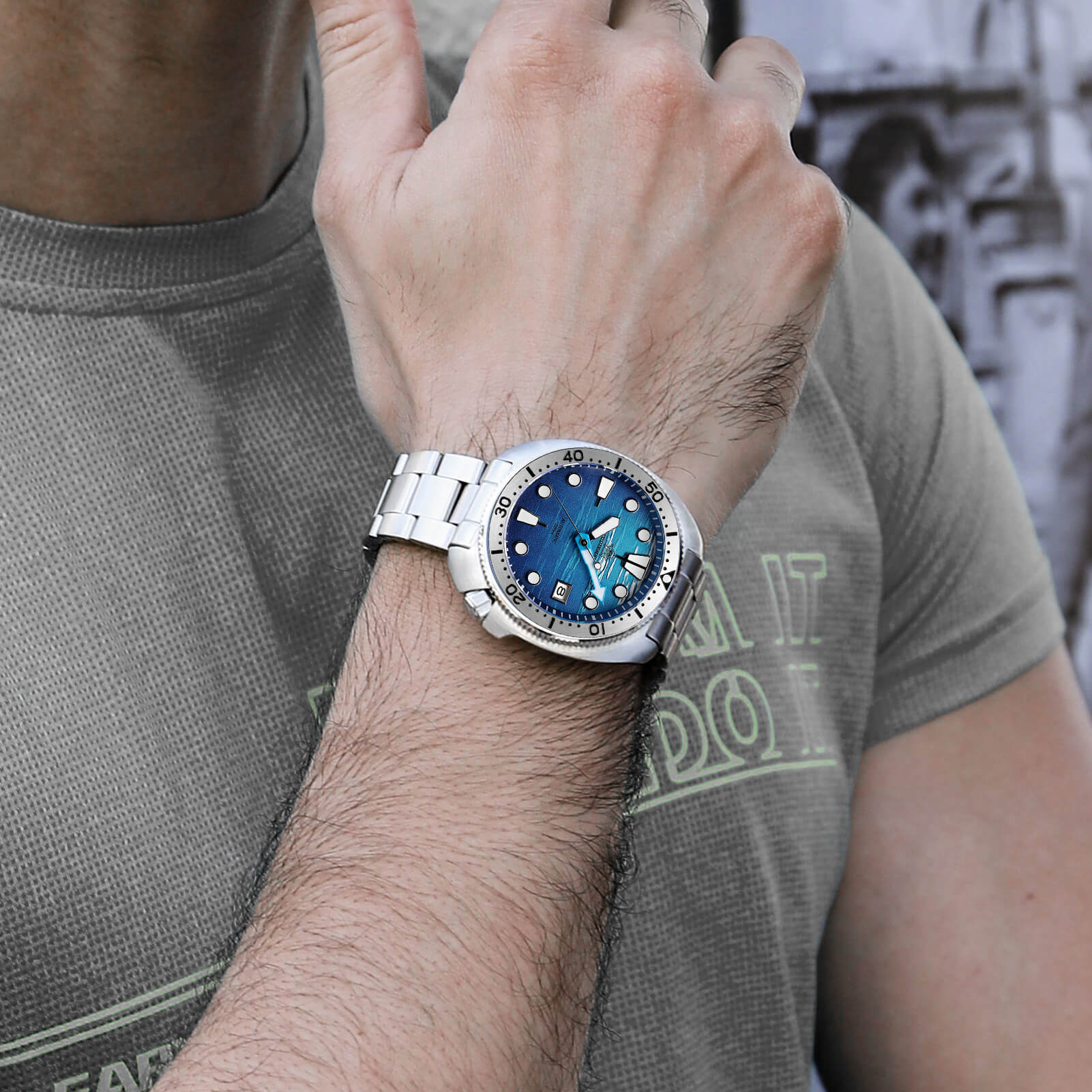 ADDIESDIVE 3D Turtle Dial Dive Watch（AD2045） – addiesdivewatches