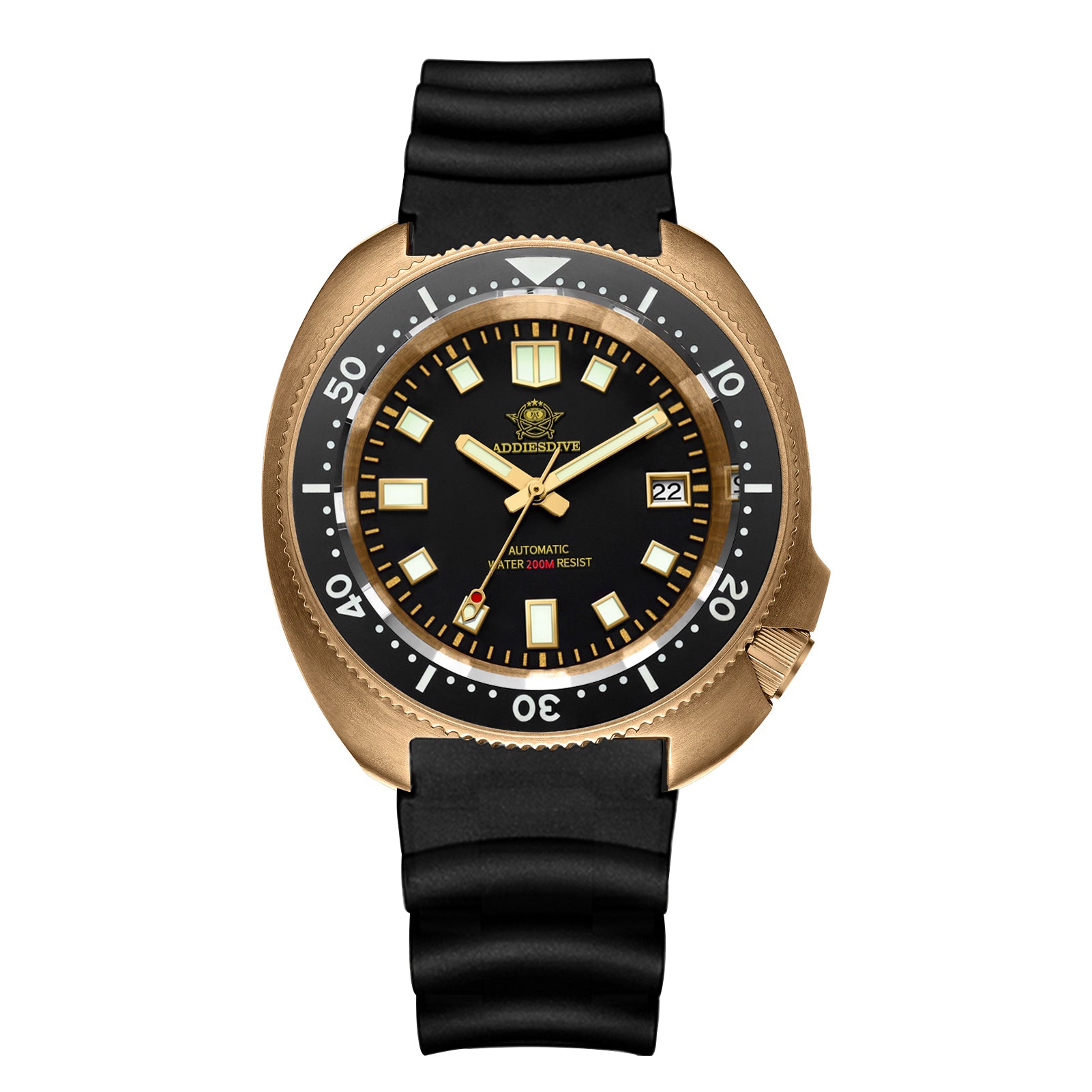 ★Flash Sale★ADDIESDIVE® Bronze Captain Willard（AD2104） – addiesdivewatches