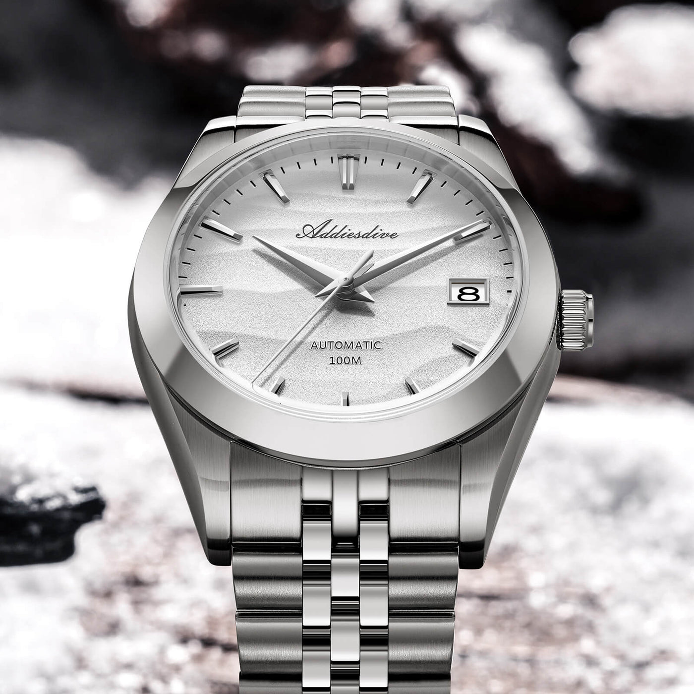 Addiesdive 39mm Sand Dial NH35 Mechanical Watch AD2059