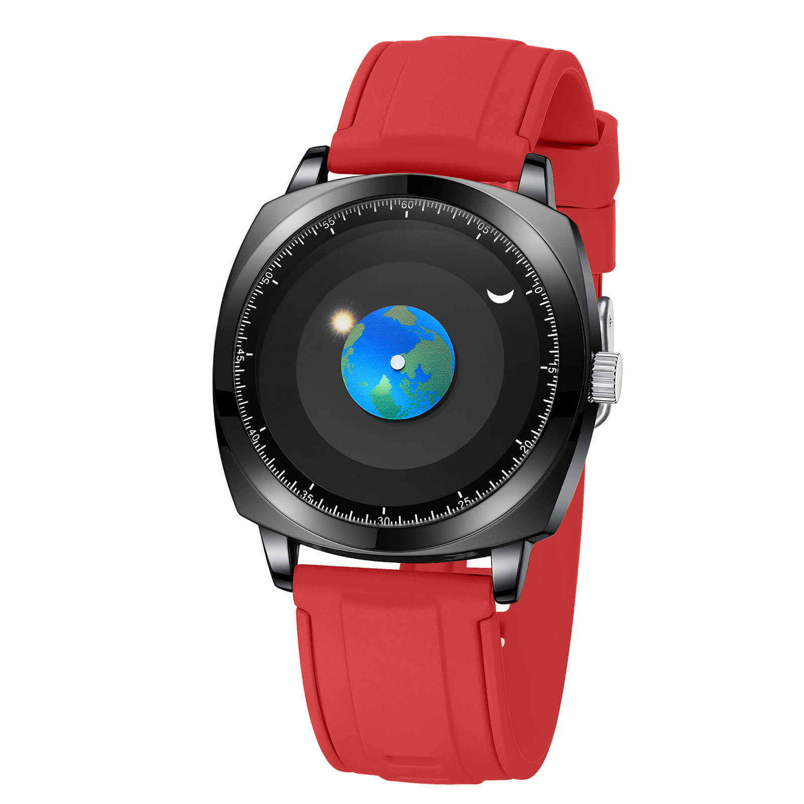 ADDIESDIVE Men's Waterproof Quartz Watch Youth Unique Dial Design Watc ...