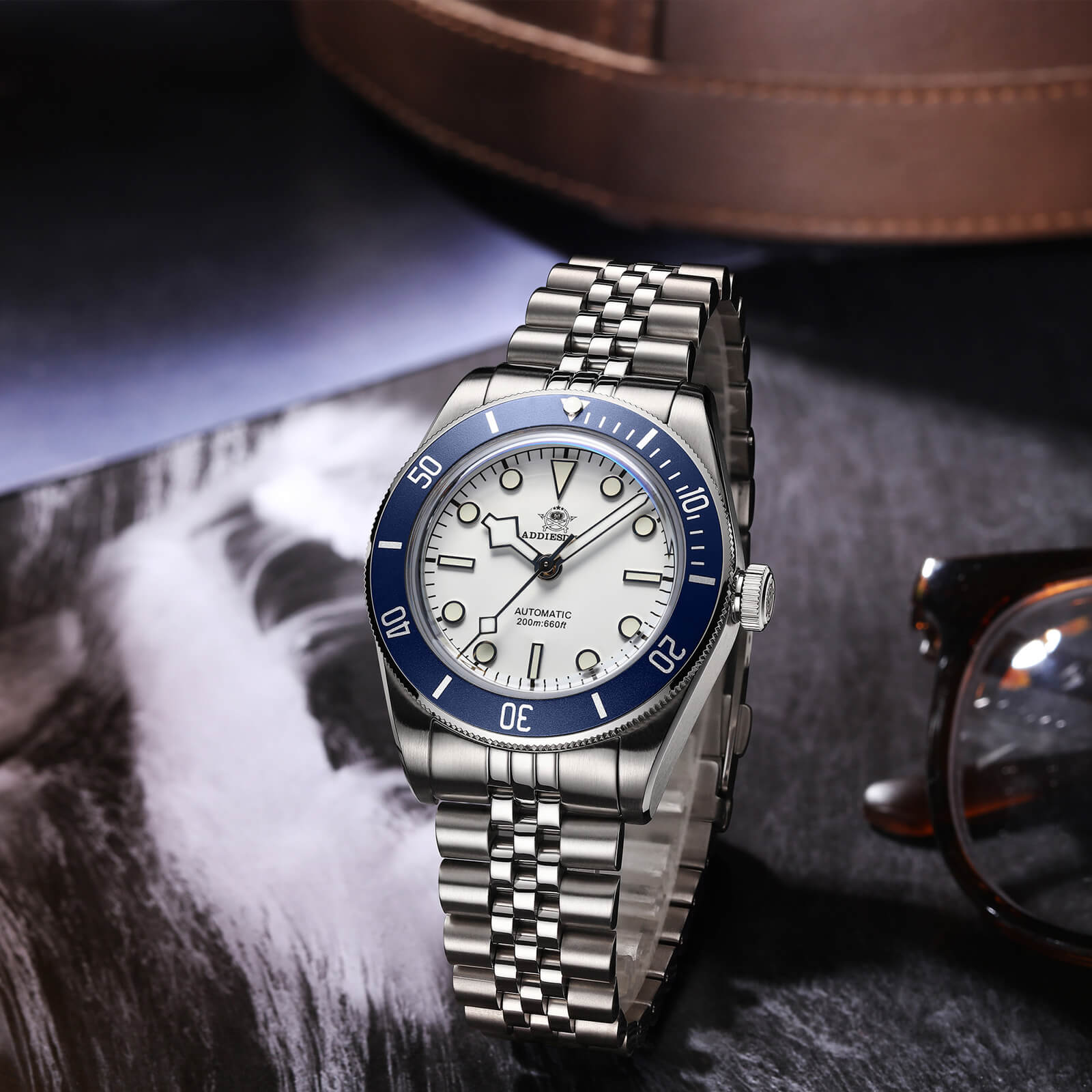 ★Limited Offer★ADDIESDIVE 39mm BB58 Automatic Watch AD2043 ...