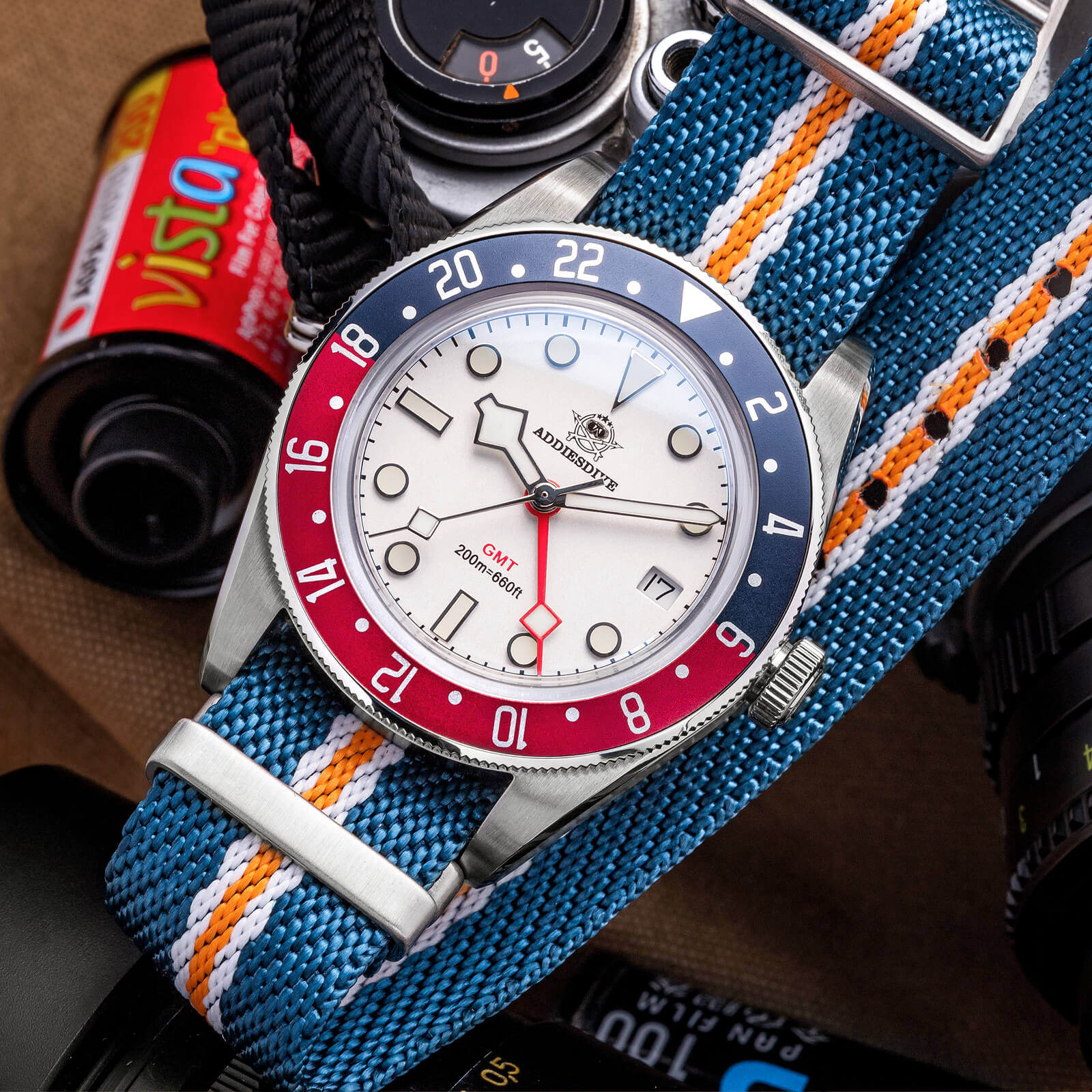 ADDIESDIVE 39mm BB58 GMT Quartz Watch AD2044 – addiesdivewatches