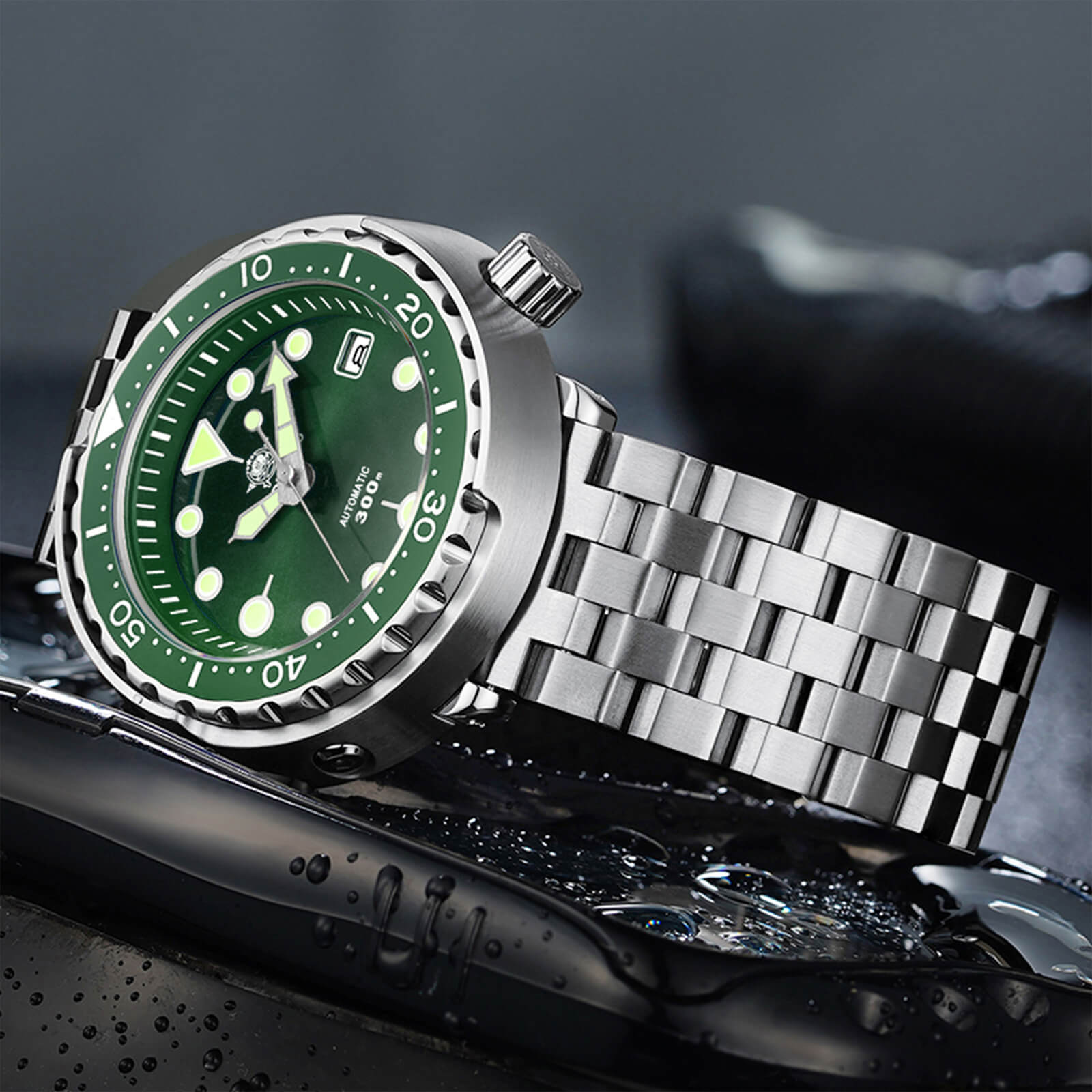 ★Flash Sale★ADDIESDIVE® Tuna 300M Automatic Diver Watch Tuna Diver 3Co ...