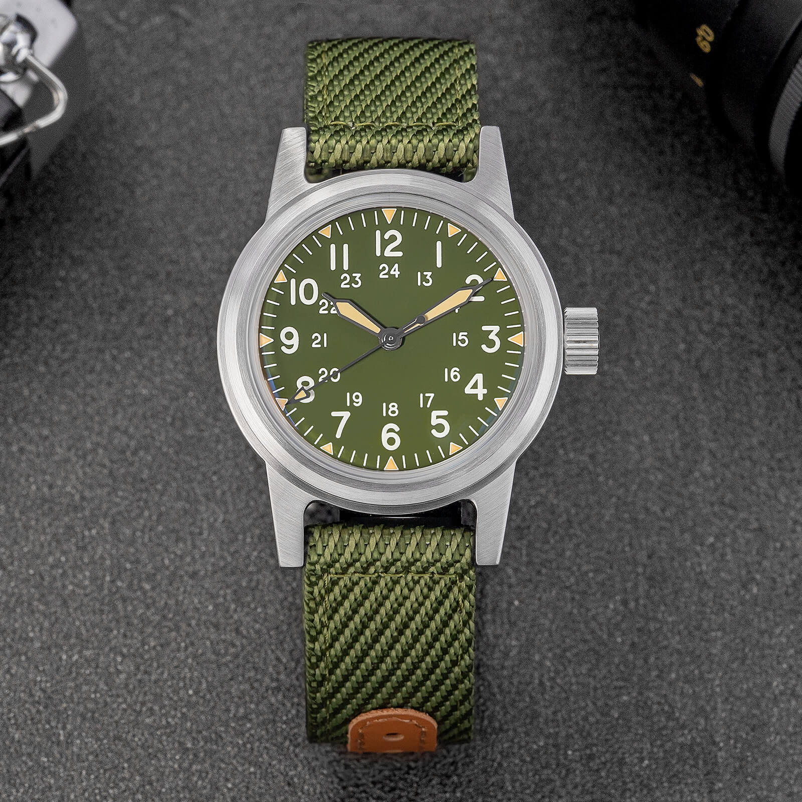ADDIESDIVE 36mm Vintage Mechanical Watch AD2088 – addiesdivewatches