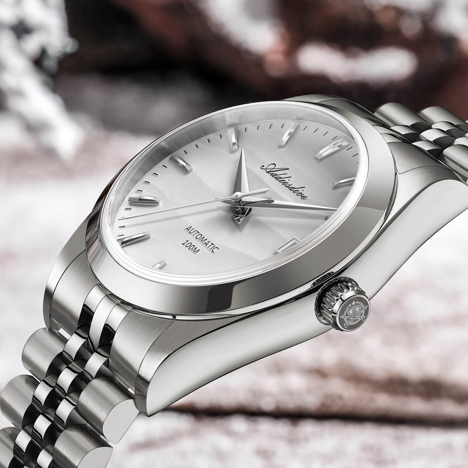 ★Flash Sale★Addiesdive 39mm Sand Dial NH35 Mechanical Watch AD2059 ...