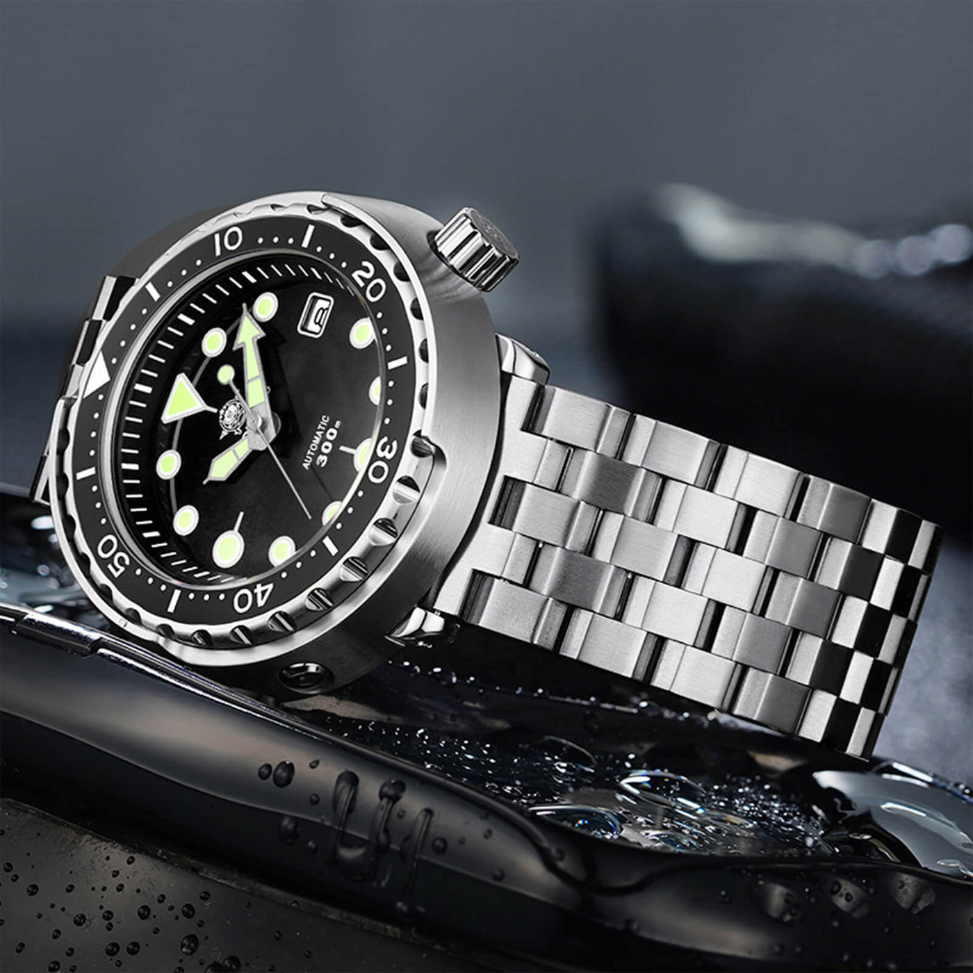 ADDIESDIVE® Tuna 300M Automatic Diver Watch Tuna Diver 3Colors ( MY-H5