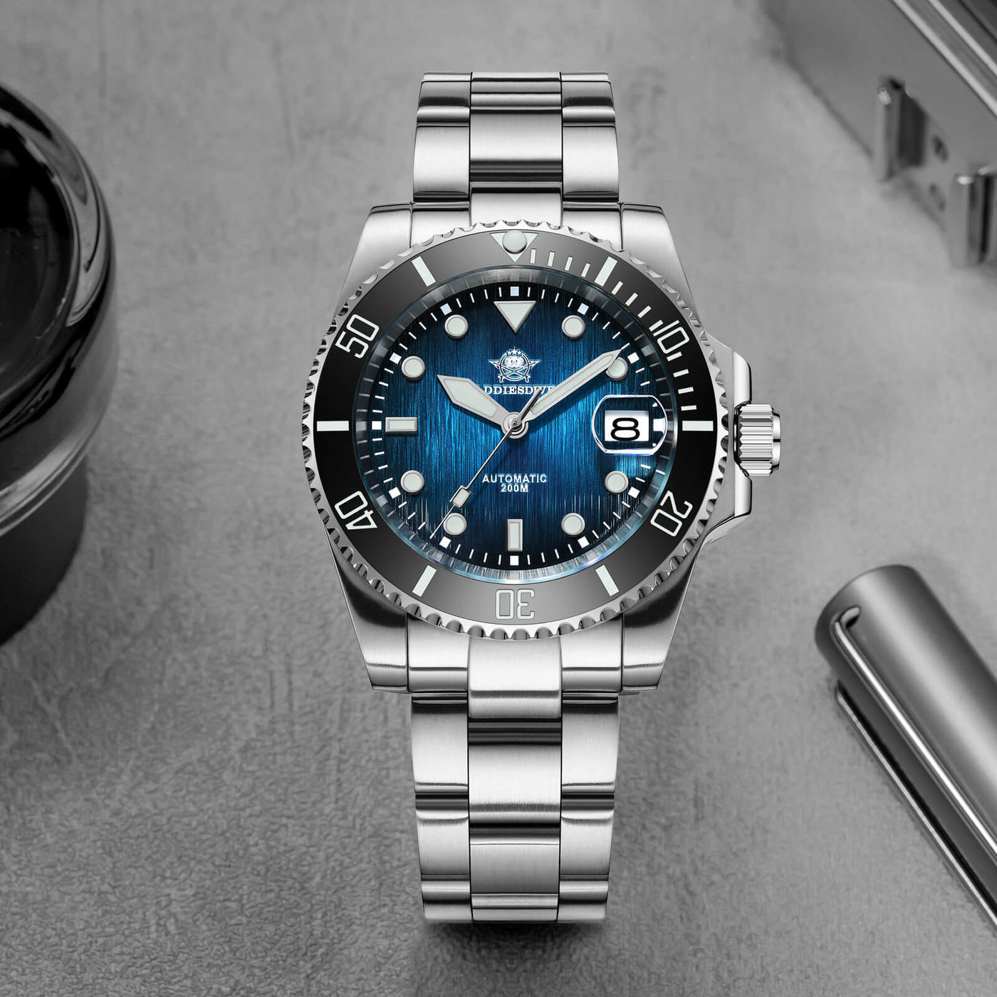 🔥Anniversary Sale🔥ADDIESDIVE Stainless Steel Sub Dive Watch AD2078/AD2