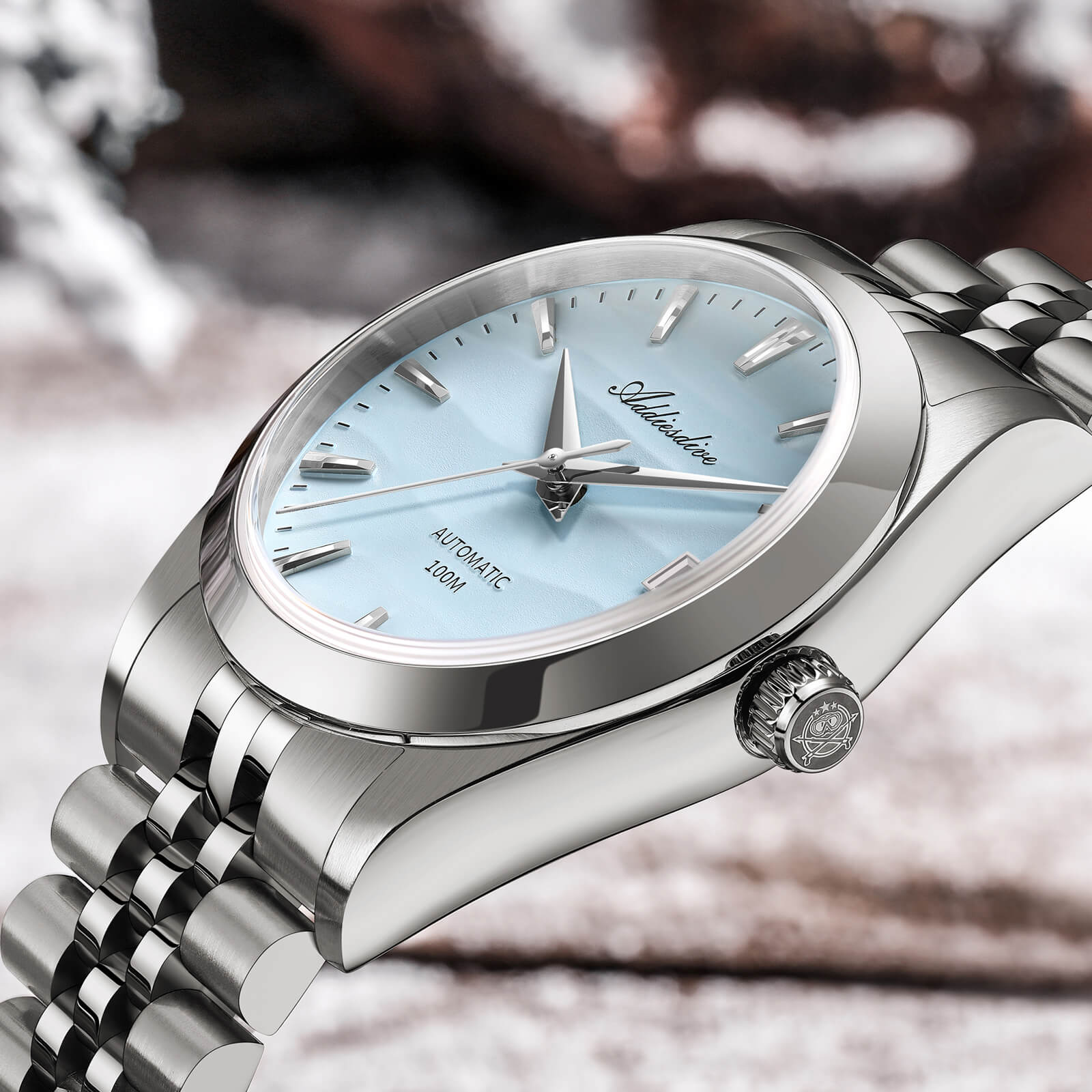 ★Flash Sale★Addiesdive 39mm Sand Dial NH35 Mechanical Watch AD2059 ...