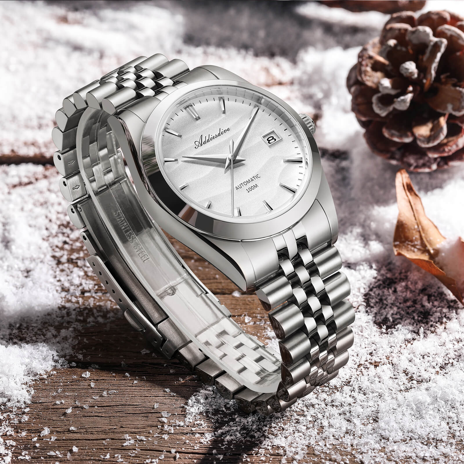 Addiesdive 39mm Sand Dial NH35 Mechanical Watch AD2059 – addiesdivewatches