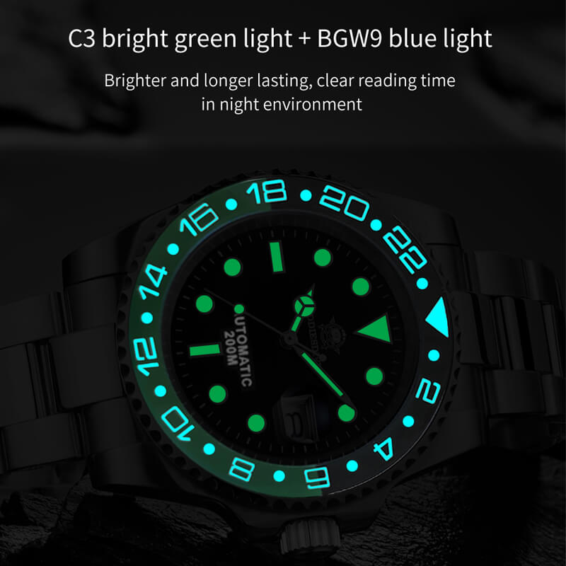 Addiesdive Two Color Sub NH35 Mechanical Watch H3AC – addiesdivewatches