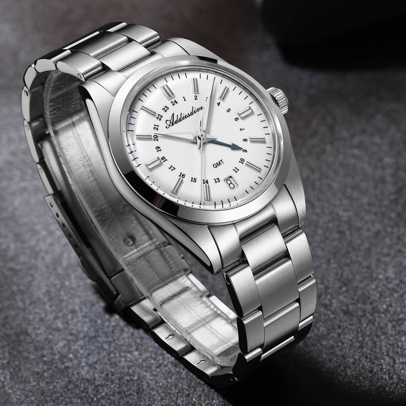 ADDIESDIVE Elegance Collection GMT Quartz Watch AD2065 – addiesdivewatches