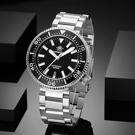 U.S. Warehouse -ADDIESDIVE Diver 1000M Professional Diving Watch 45MM ...