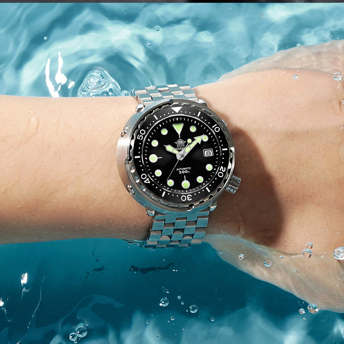 ADDIESDIVE® Tuna 300M Automatic Diver Watch Tuna Diver 3Colors ( MY-H5