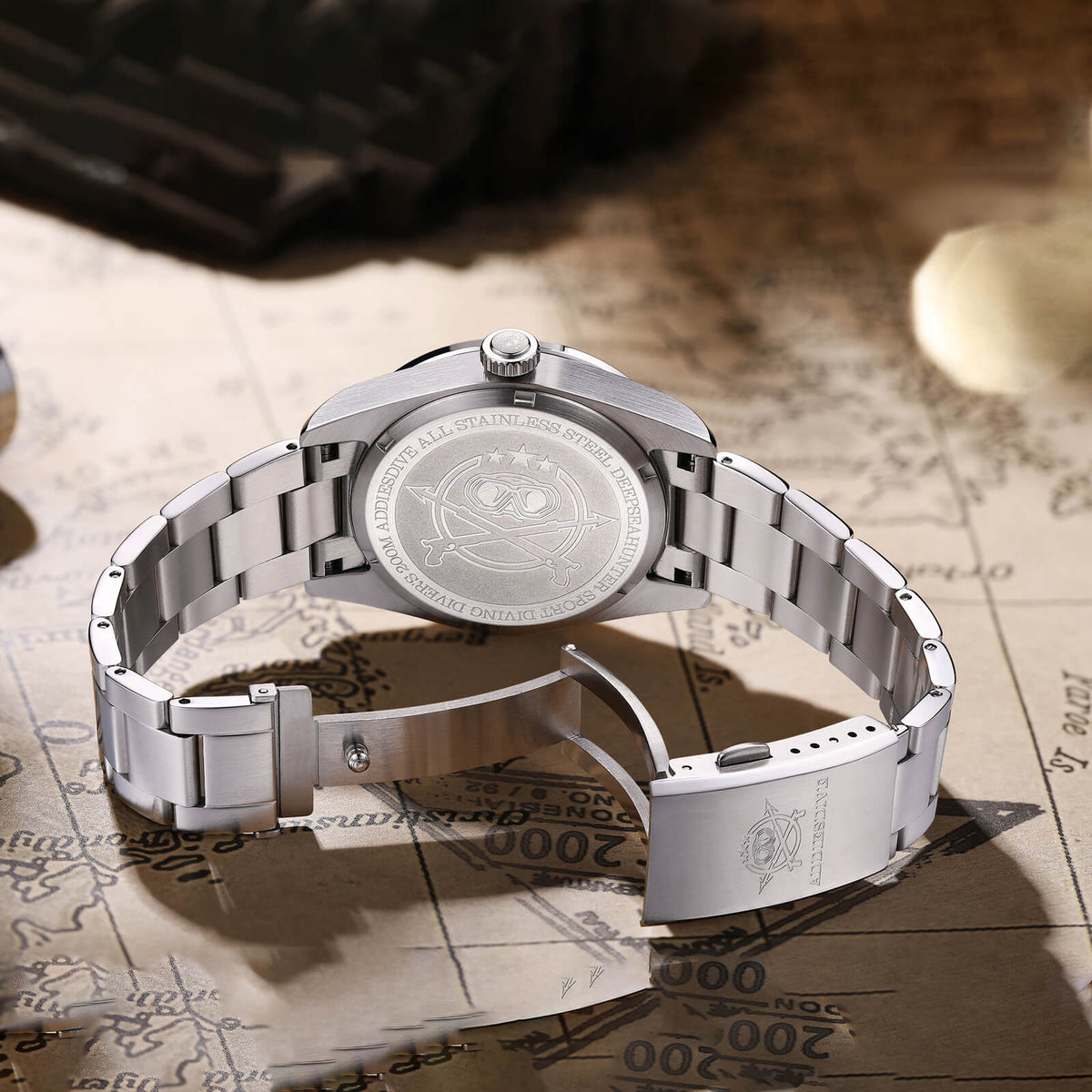 ★Weekly Deal★ADDIESDIVE 39mm BB GMT Quartz Watch RONDA515 Movement（AD2