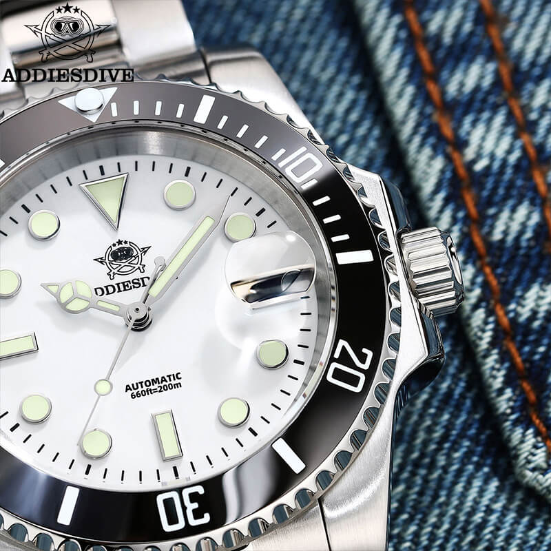 Addiesdive Automatic Watch Diver's 200M NH35 (H3D-AC) – addiesdivewatches