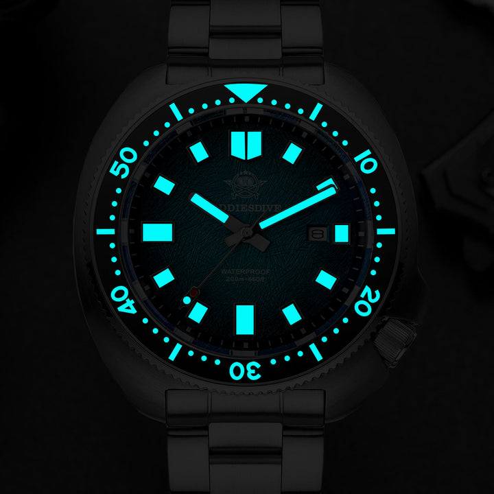 ★India Warehouse★Addiesdive Turtle Quartz Diver Men Watch Sapphire Cry