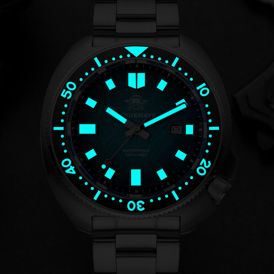 ★India Warehouse★Addiesdive Turtle Quartz Diver Men Watch Sapphire Cry