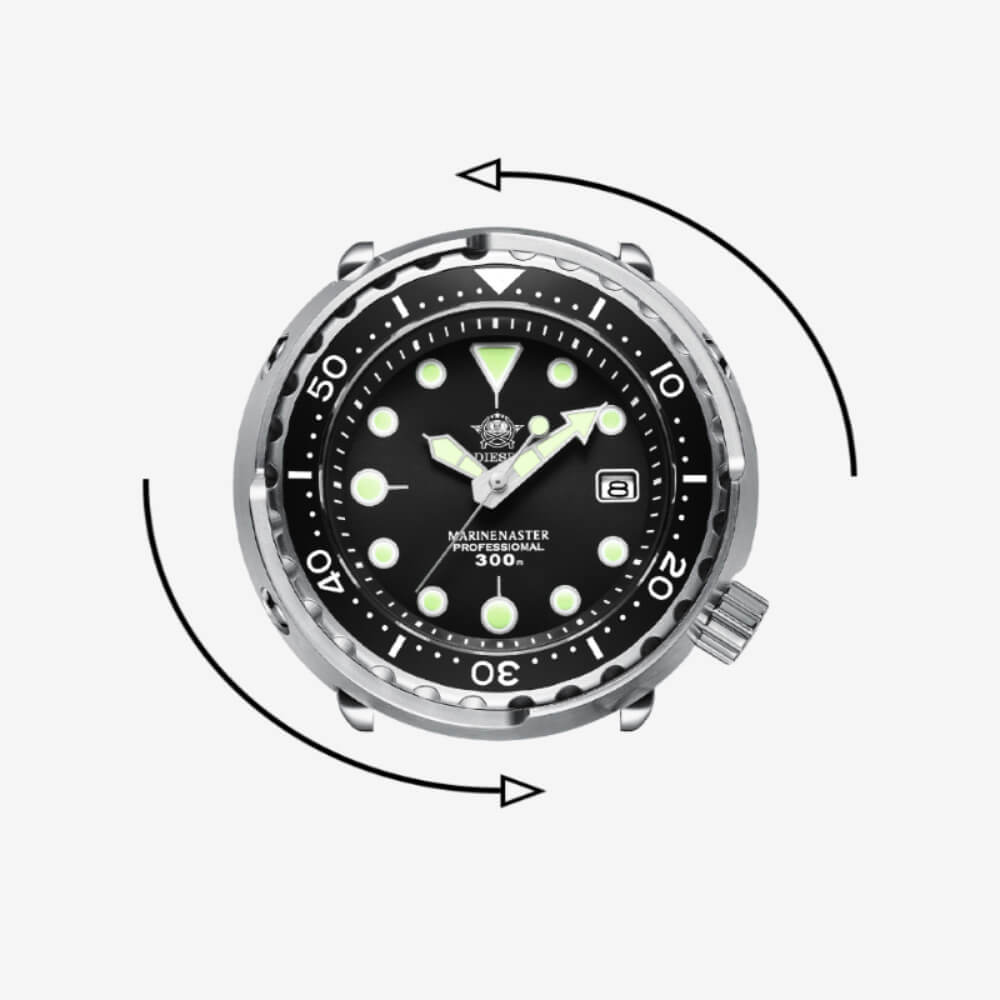 ADDIESDIVE® Tuna 300M Automatic Diver Watch Tuna Diver 3Colors ( MY-H5 ...