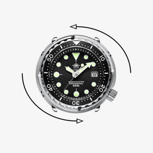 ADDIESDIVE® Tuna 300M Automatic Diver Watch Tuna Diver 3Colors ( MY-H5 ...
