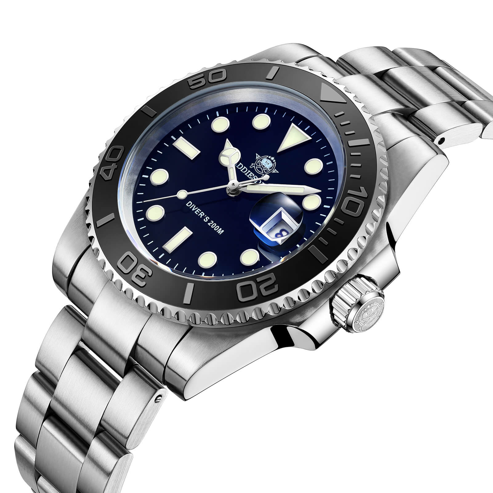 Addiesdive 41mm Quartz Watch Diver's 200M (MY-H3C) – addiesdivewatches