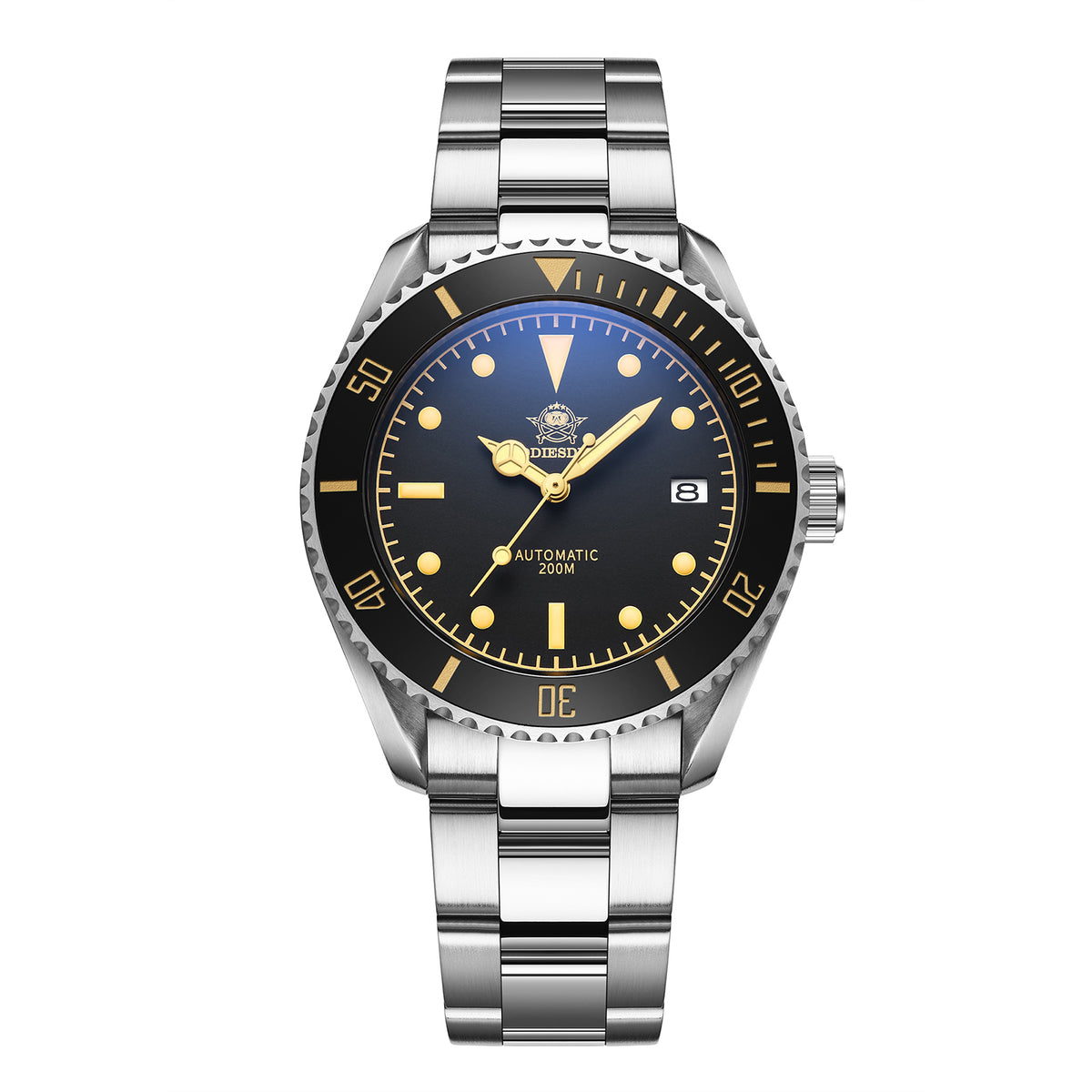 ADDIESDIVE® 40mm Dive Watch Automatic Scuba Watch AD2101 ...